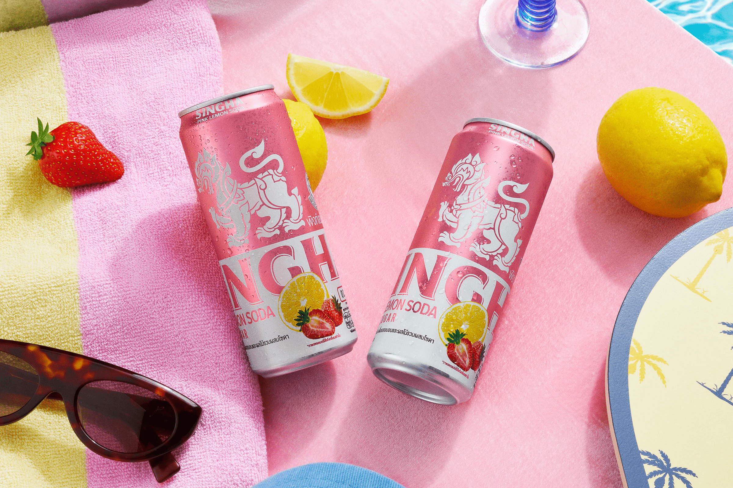 ‘สิงห์ เลมอนโซดา’ เปิดตัว “Pink Lemon Soda” ปลุกตลาดด้วยรสชาติใหม่ที่คุ้นเคย กับสตรอว์เบอร์รี่ ผ ...